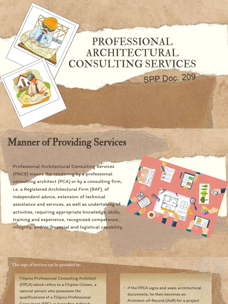 Professional Architectural Consulting Services | PDF | Architect | Business