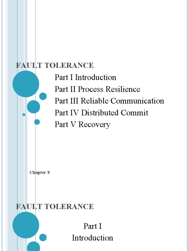 Fault Tolerance | PDF | Fault Tolerance | Multicast Fault Tolerance | PDF | Fault Tolerance | Multicast
