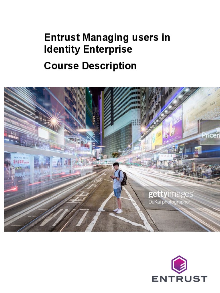 Identity Enterprise Account Management Course Description | PDF ...