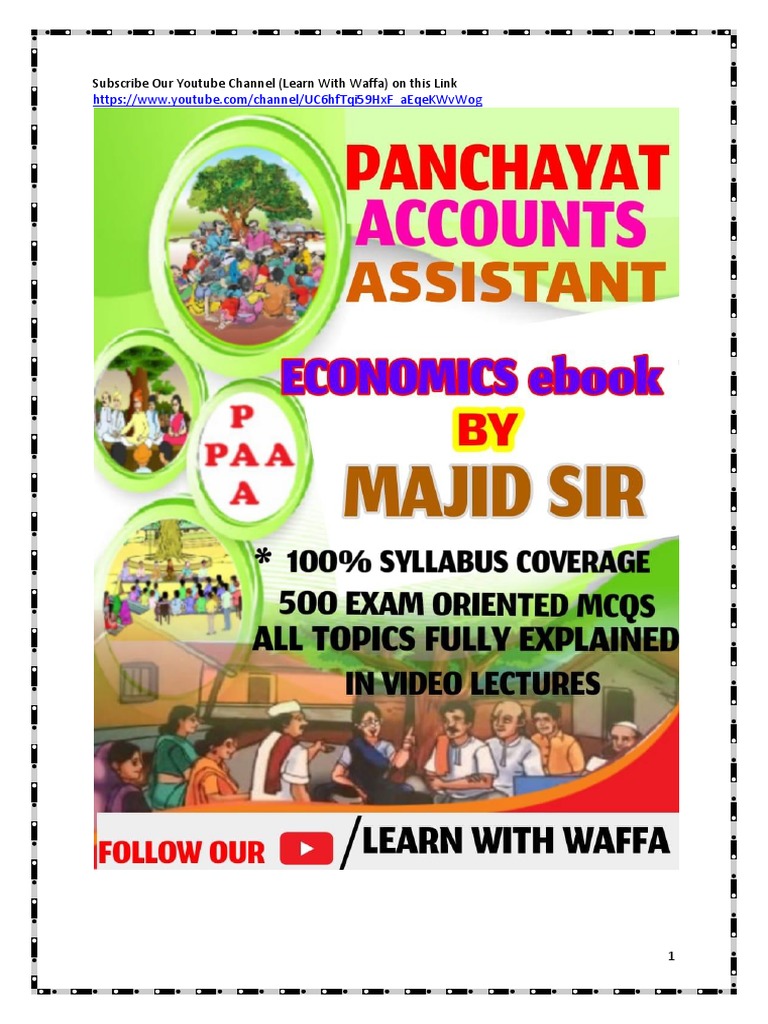 Subscribe Our Youtube Channel (Learn With Waffa) On This Link | PDF ...