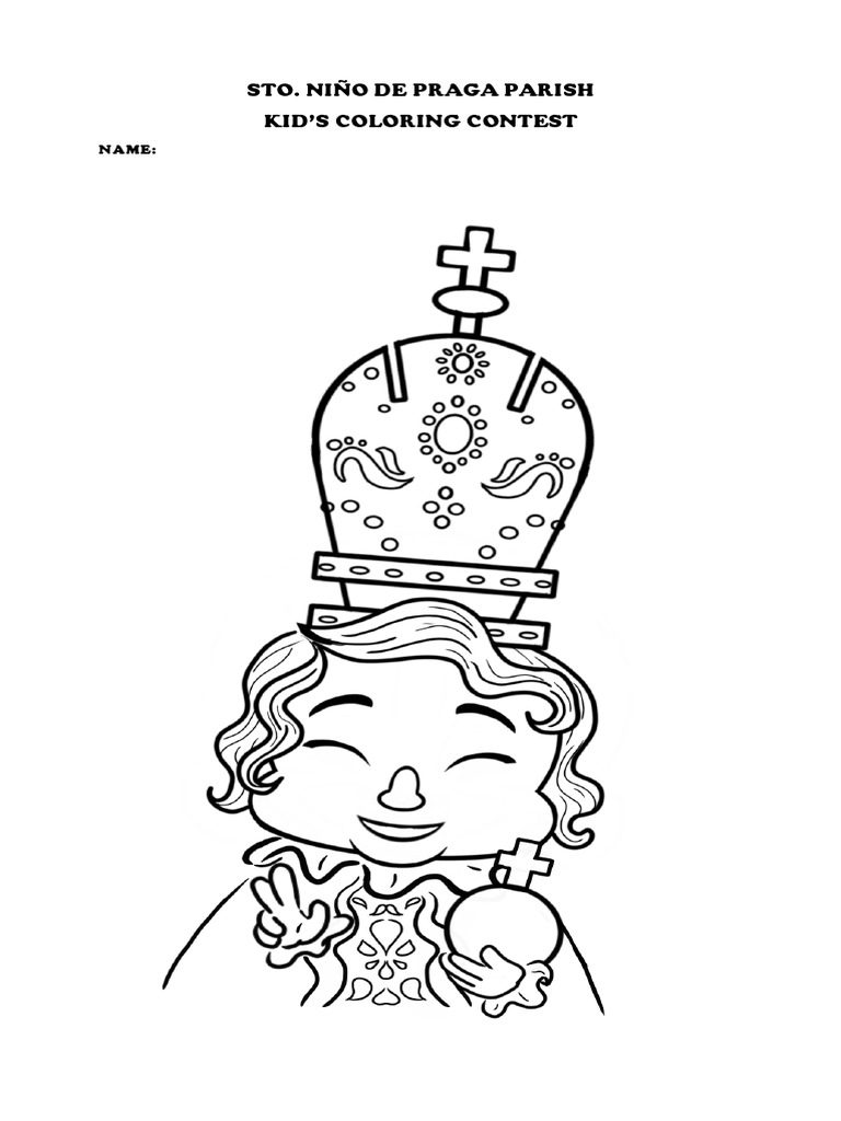 Coloring Contest Template | PDF