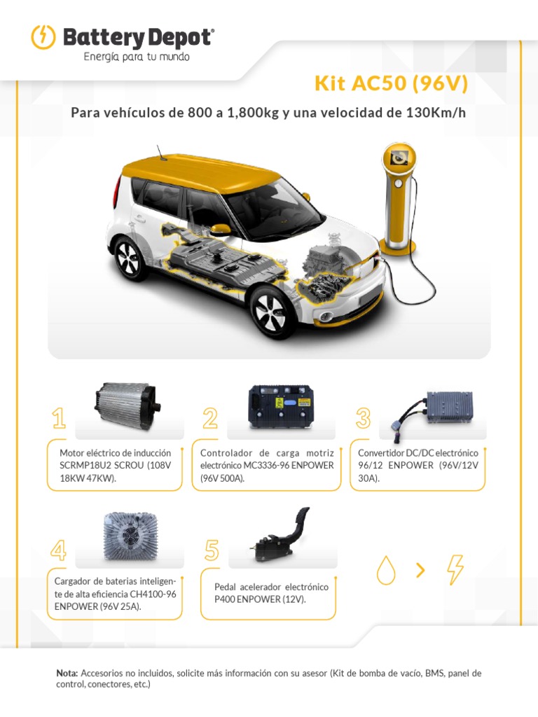 Battery - Kits Conversión AC50 96V | PDF