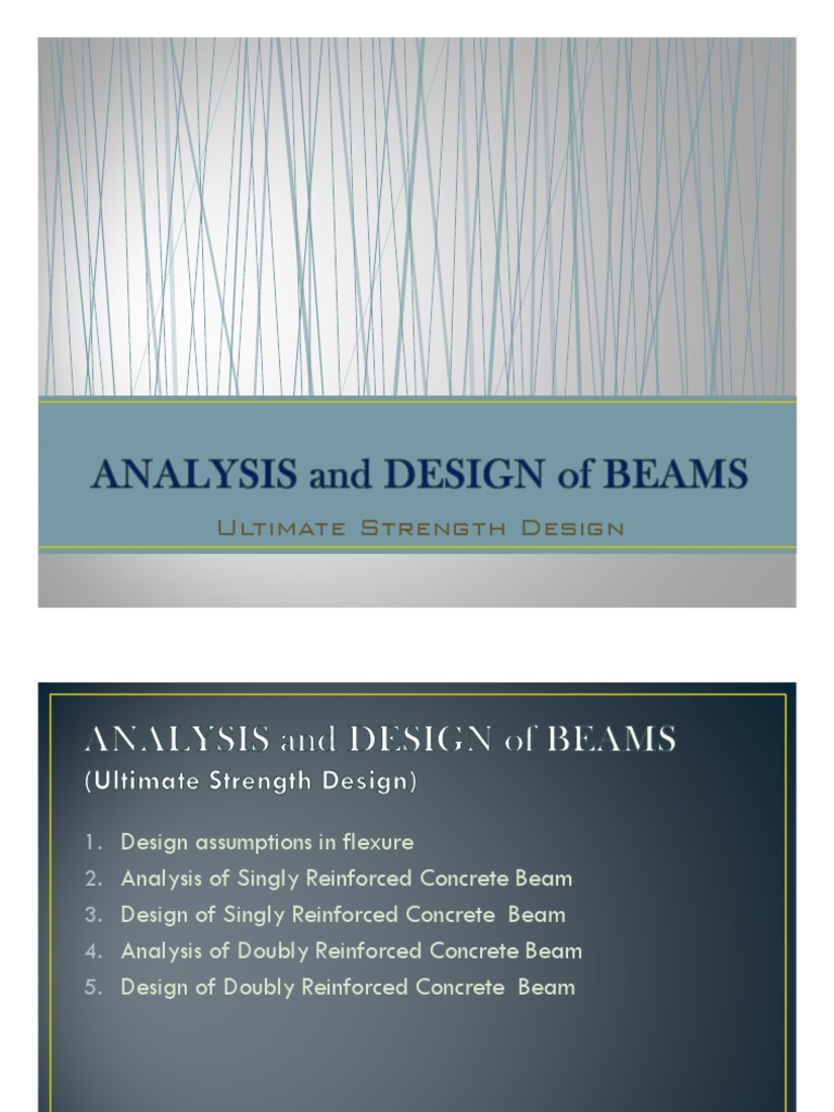 USD - Analysis SRB | PDF | Beam (Structure) | Reinforced Concrete USD - Analysis SRB | PDF | Beam (Structure) | Reinforced Concrete