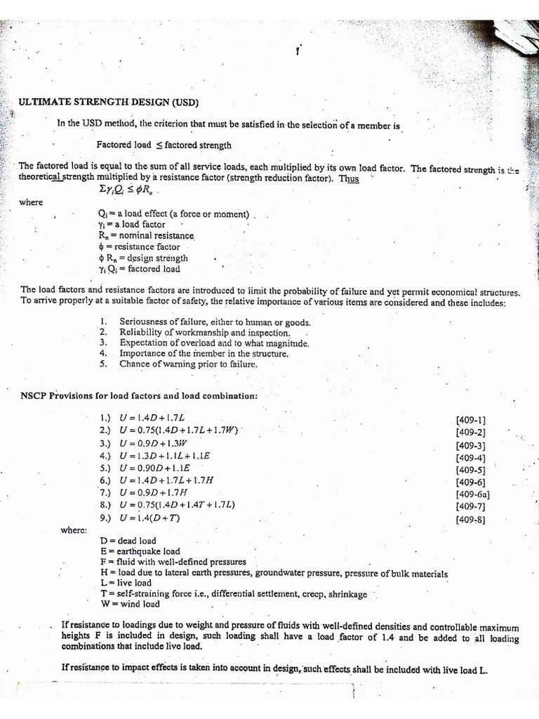 Compilation of Reinforced Concrete Design With NSCP Provisions | PDF