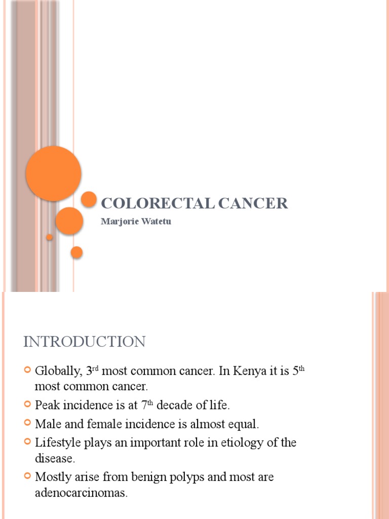 Colorectal Cancer | PDF