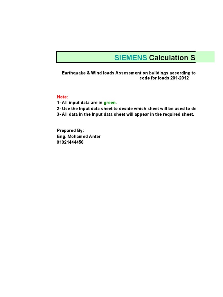 Earthquake and Wind Loads Assessment On Buildings According To Egyptian ...