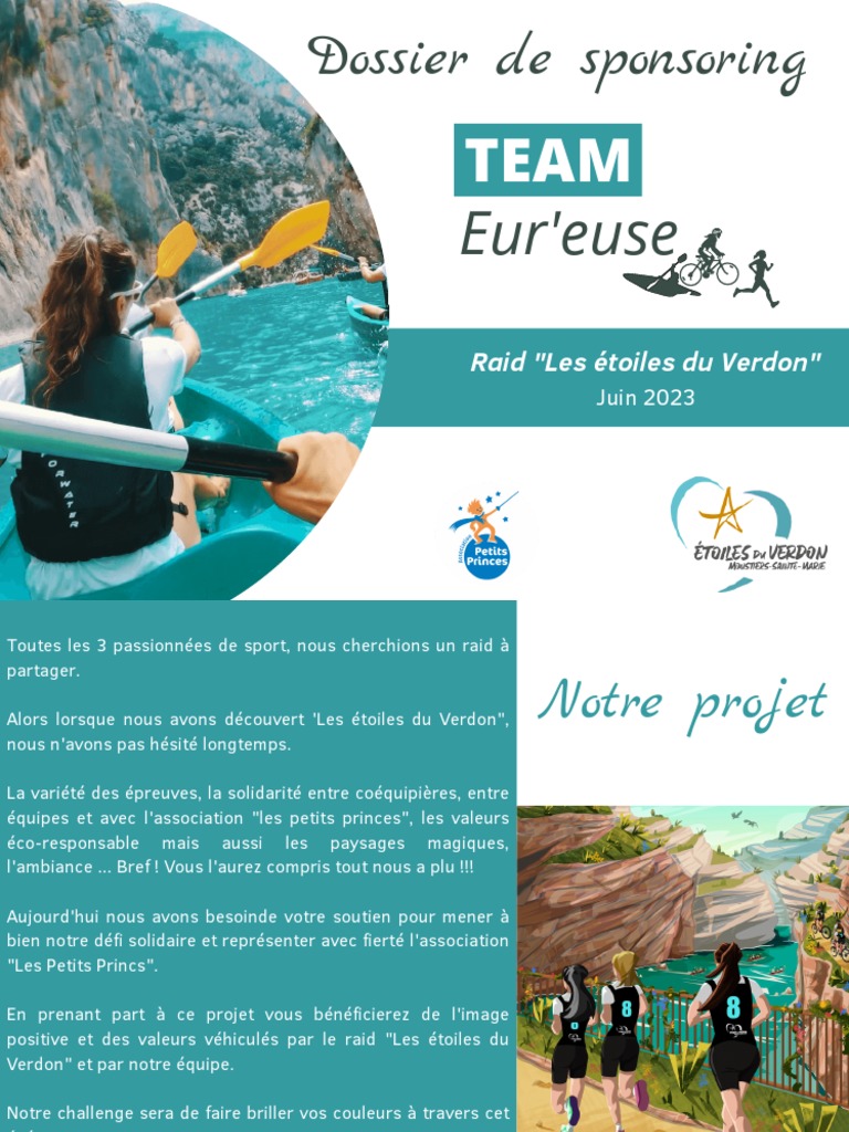 Dossier de Sponsoring | PDF