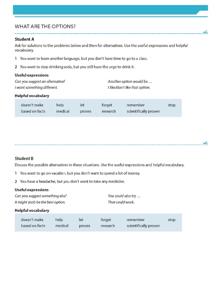 BUS 2.0 Level 4 Lesson Plan 11 Handout 3 | PDF