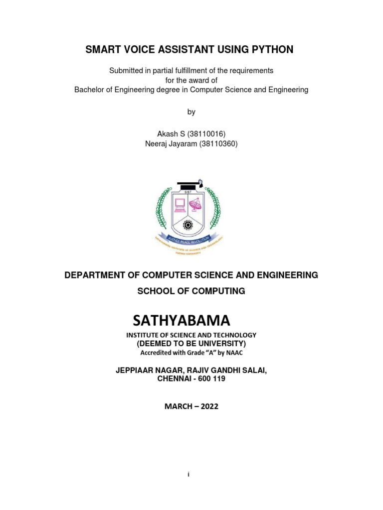 1822 B.E Cse Batchno 10 | Download Free PDF | Internet Of Things | Python (Programming Language)
