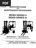 Bendi 313 & 318 Service Manual | PDF | Axle | Forklift