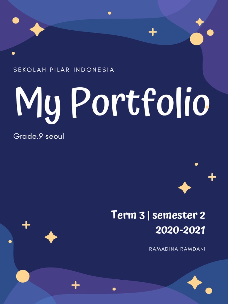 My Portfolio Grade 9 | PDF