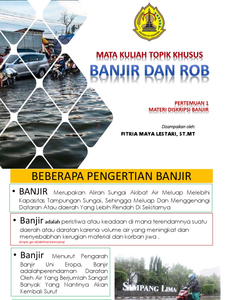 Pertemuan 1 Diskripsi Banjir | PDF