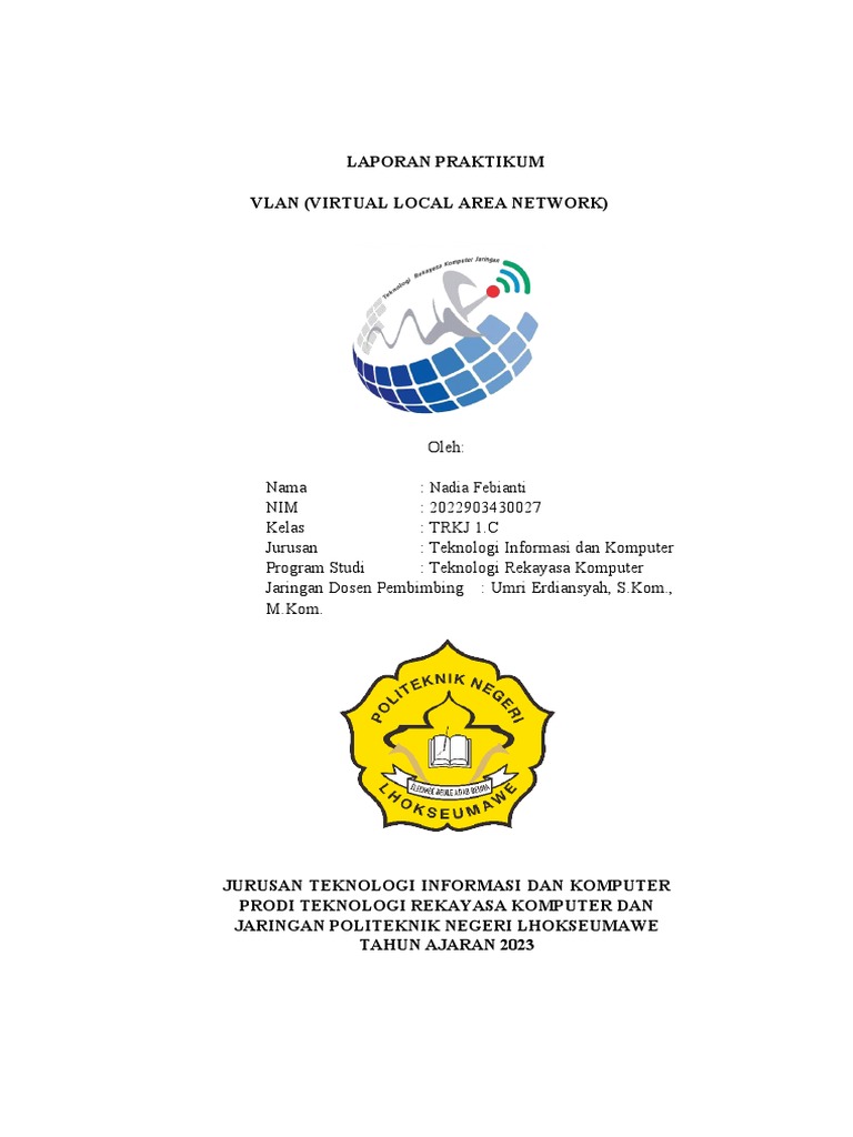 Laporan Praktikum Pertemuan 9 Vlan | PDF