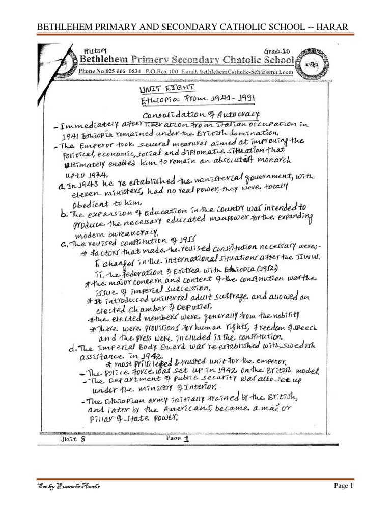 Grade 10 History Exam Overview | PDF