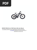 Shengmilo MX01 Manual V1.0 | PDF | Battery Charger | Manufactured Goods