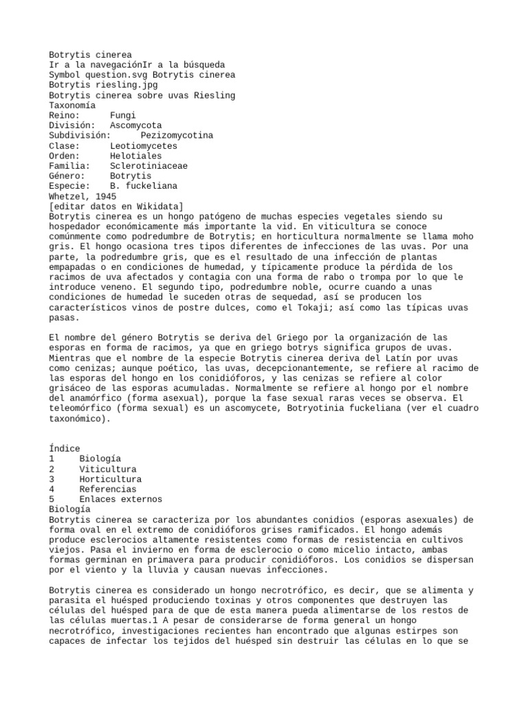 Micro1 - Botrytis | PDF