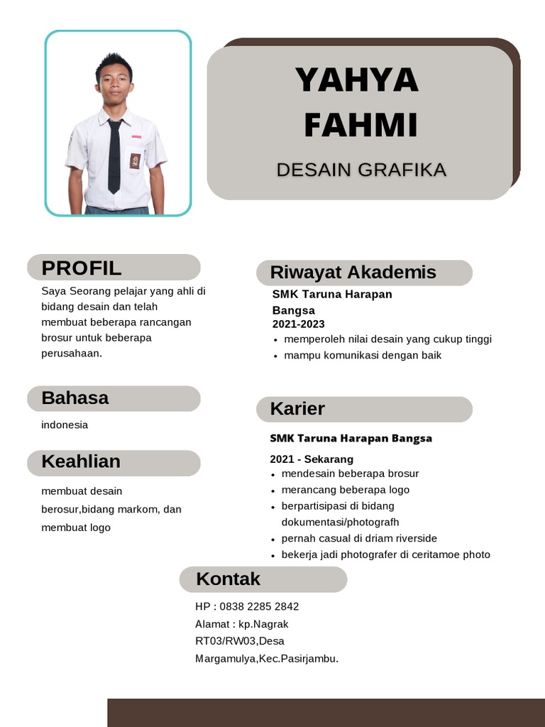 CV Yahya | PDF | Seni