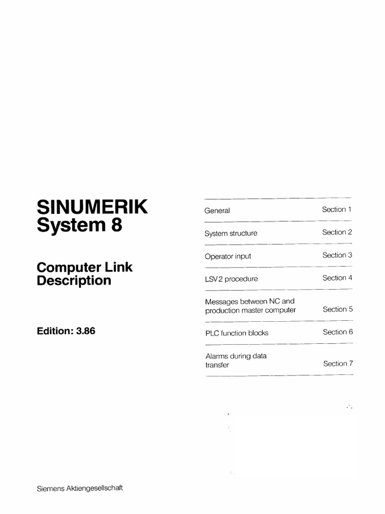 147 - 8 Computer Link Description | PDF