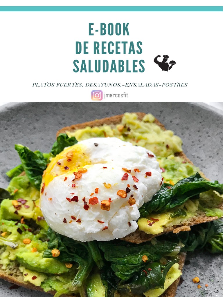 E-Book Recetas Saludables | PDF | Panes | ensalada