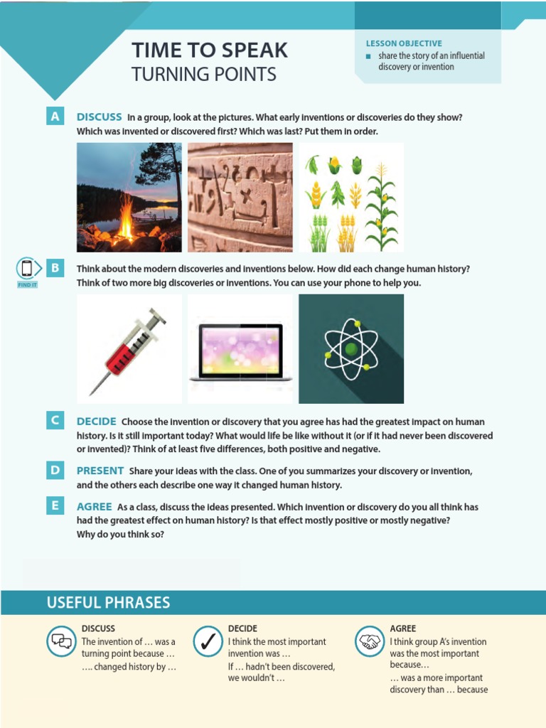 BUS 2.0 Level 4 Lesson Plan 10 Handout 4 | PDF | Invention