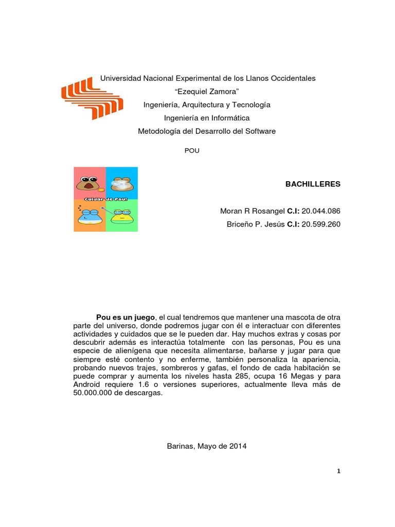 Pou HD 4kkkk | PDF | Java (lenguaje de programación) | Software