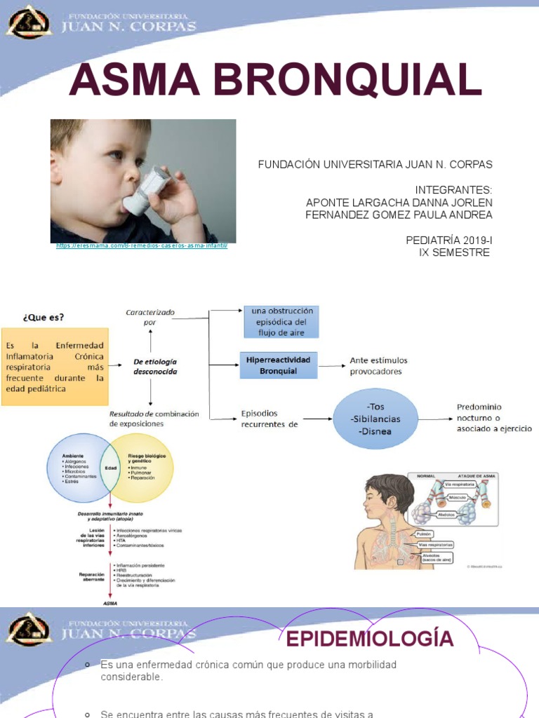 Asma Bronquial en Niños: Causas y Tratamiento | PDF | Asma | Alergia