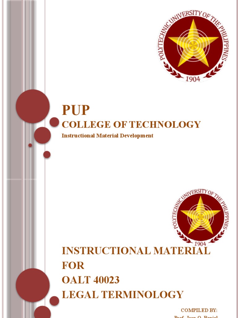 Legal Terminologies Module 2 Pdf Jurisdiction Appeal