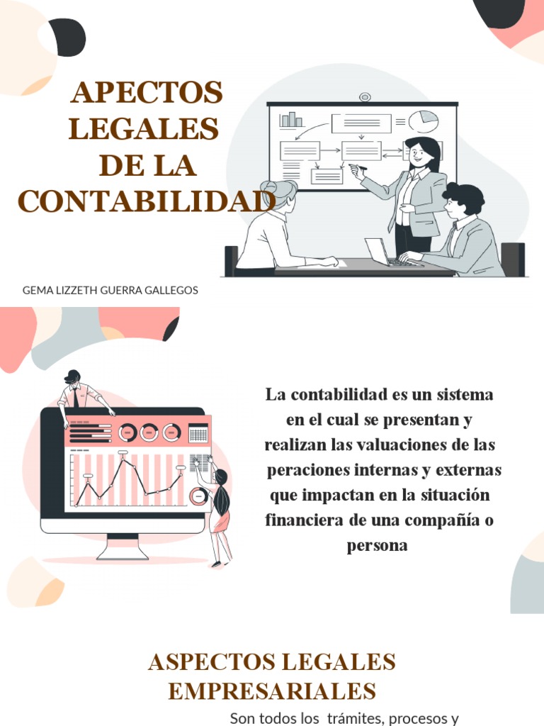Aspectos Legales de La Contabilidad | PDF | Contabilidad | Impuestos