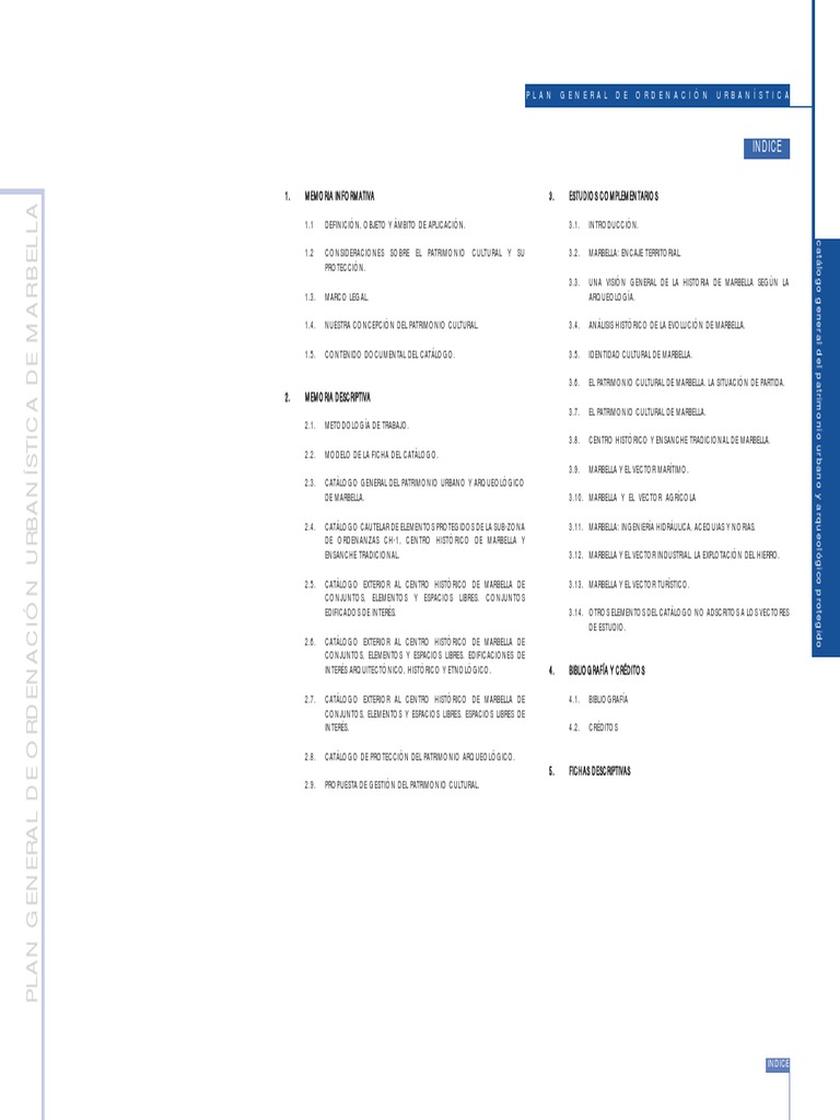 Catálogo General Del Patrimonio Urbano y Arqueológico Protegido de Marbella, Málaga | PDF | Fenicia