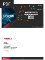 Modul MTCNA IDN | PDF