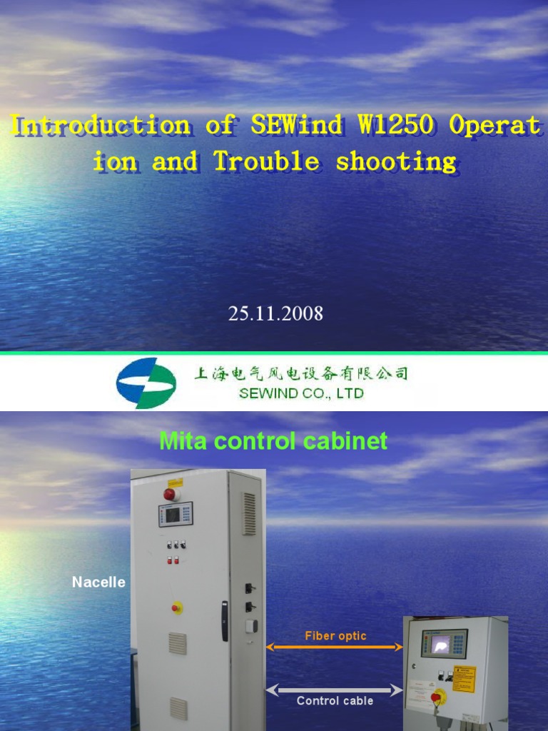 WTG Control System Operation | PDF | Input/Output | Computing