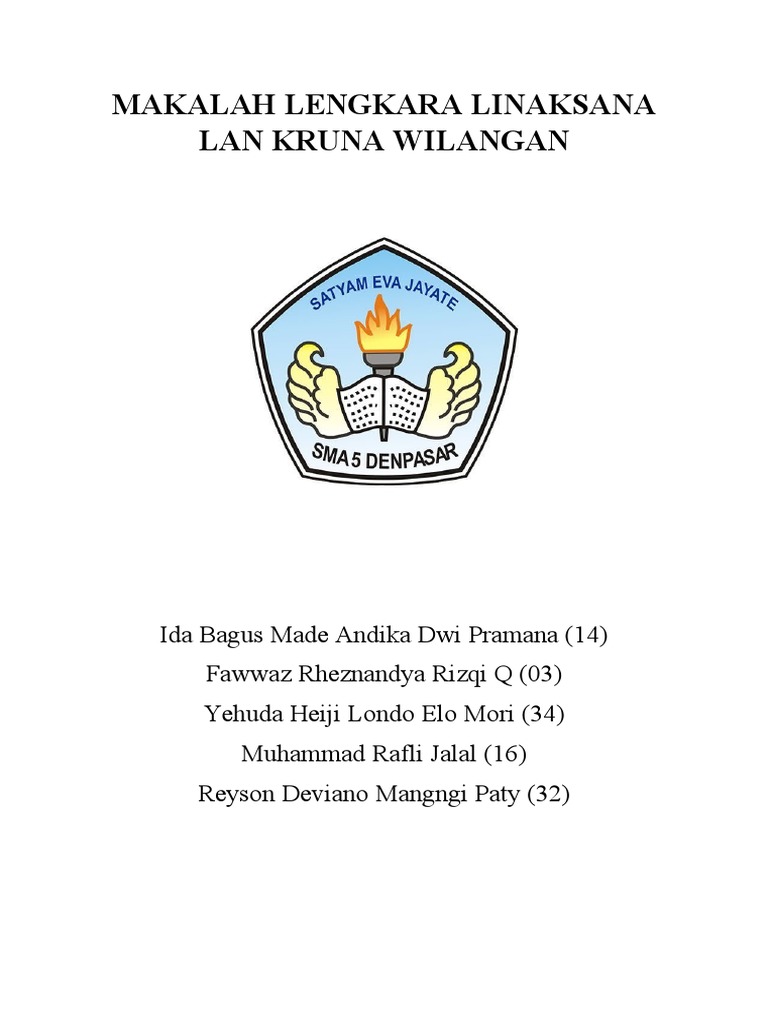 Kruna Wilangan dan Lengkara Linaksana | PDF | Kajian Bahasa Asing