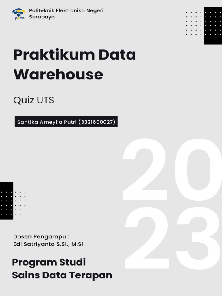 Quiz Data Warehouse | PDF