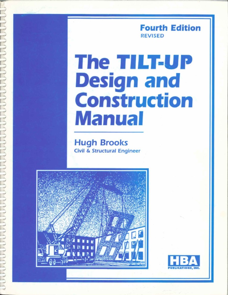 The Tilt-up Design and Construction Manual | PDF