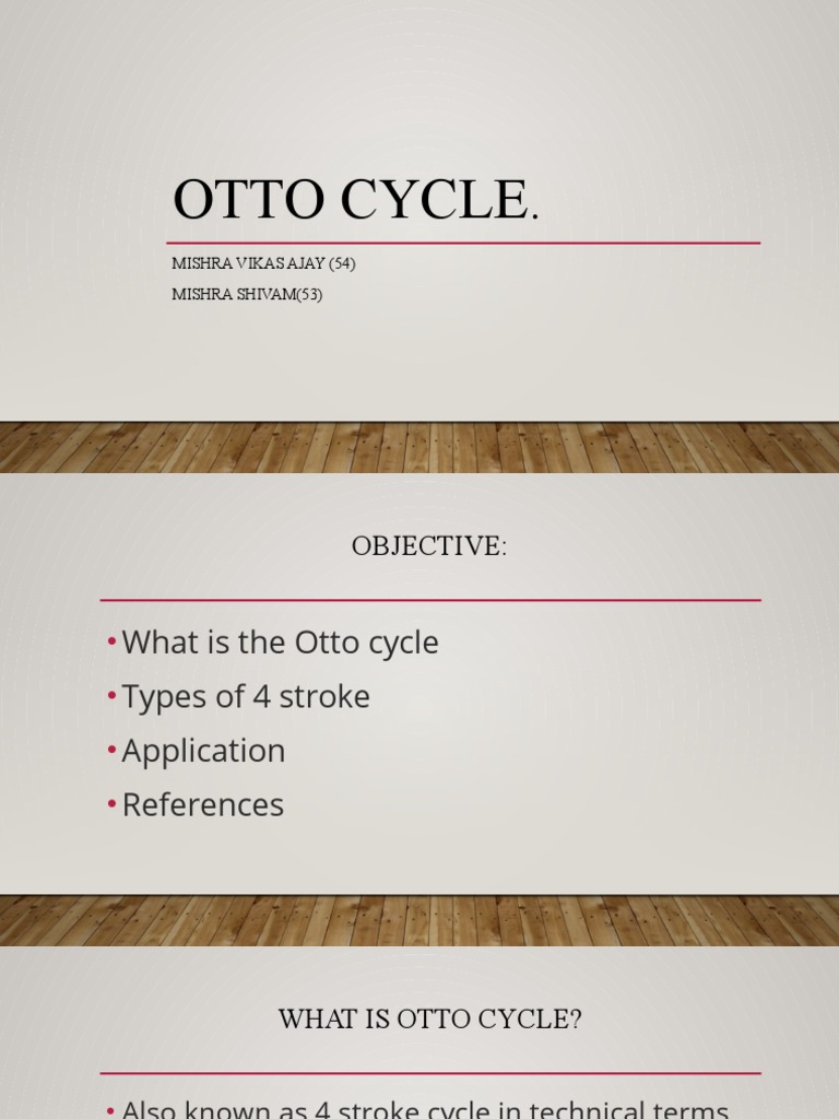 Understanding the Otto Cycle Explained | PDF | Home & Garden | Science ...