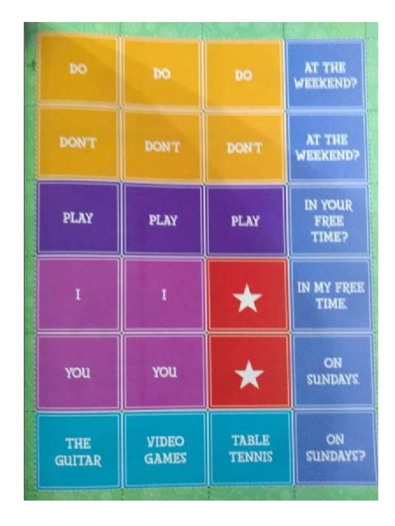 HOP INTO ENGLISH 3 - Fichas para Imprimir | PDF