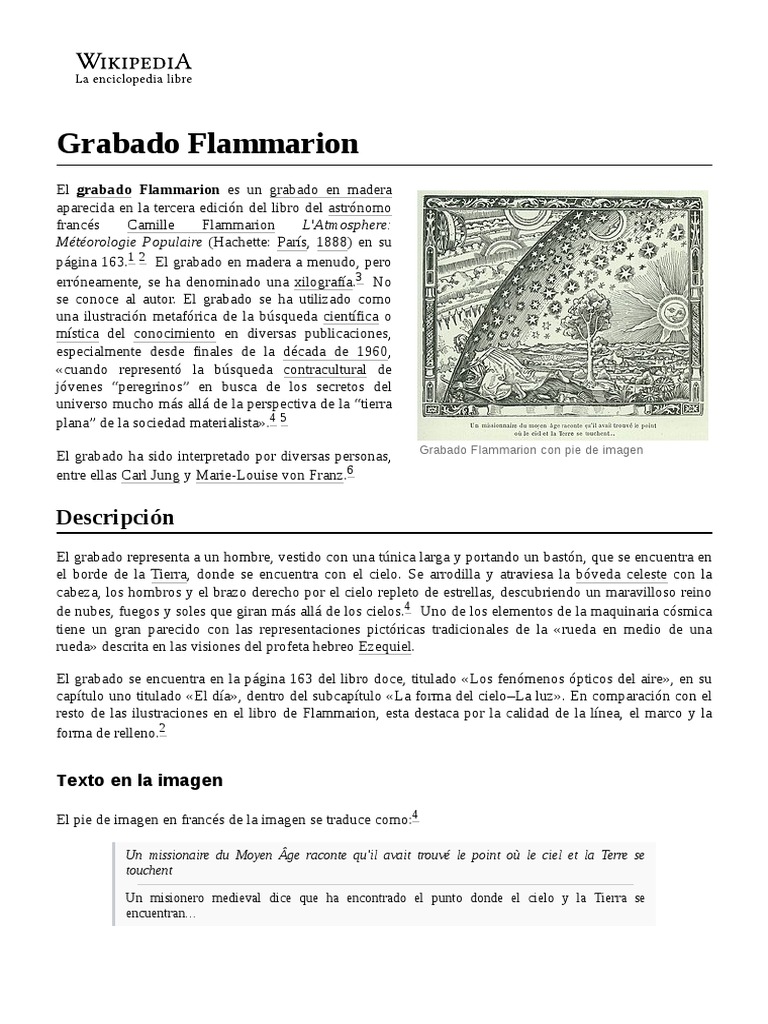 Grabado Flammarion | PDF