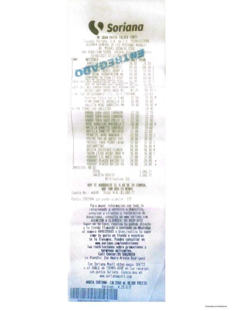 Tickets Despensa | PDF