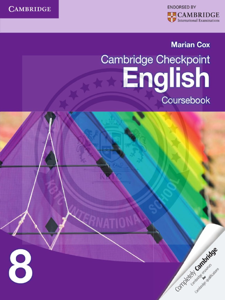 Secondary-2_Cambridge Checkpoint English Coursebook Grade 8 With Cover ...