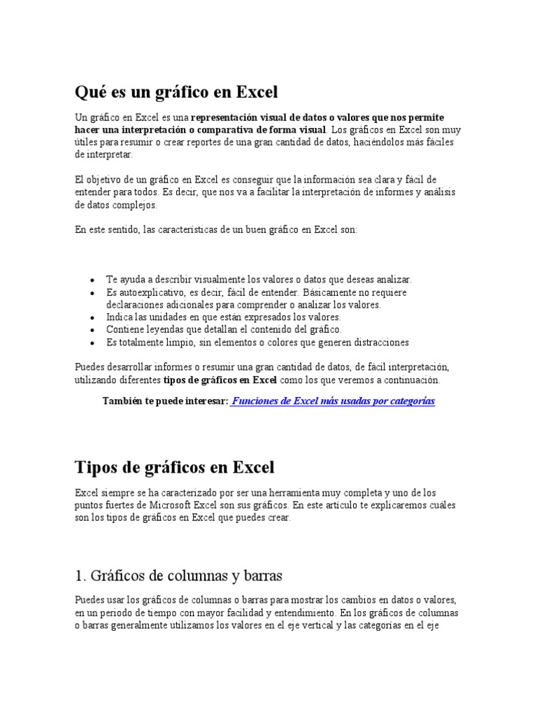 Como Hacer Graficos En Exel Pdf Microsoft Excel Histograma 2677