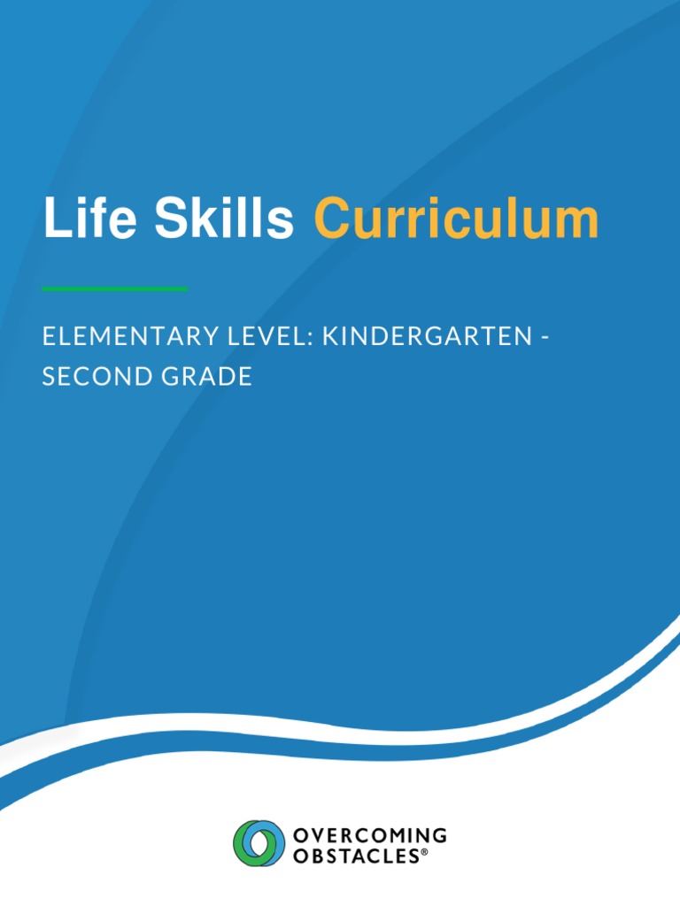 Elementary K-2 Complete Curriculum | PDF | Emotions | Self Control