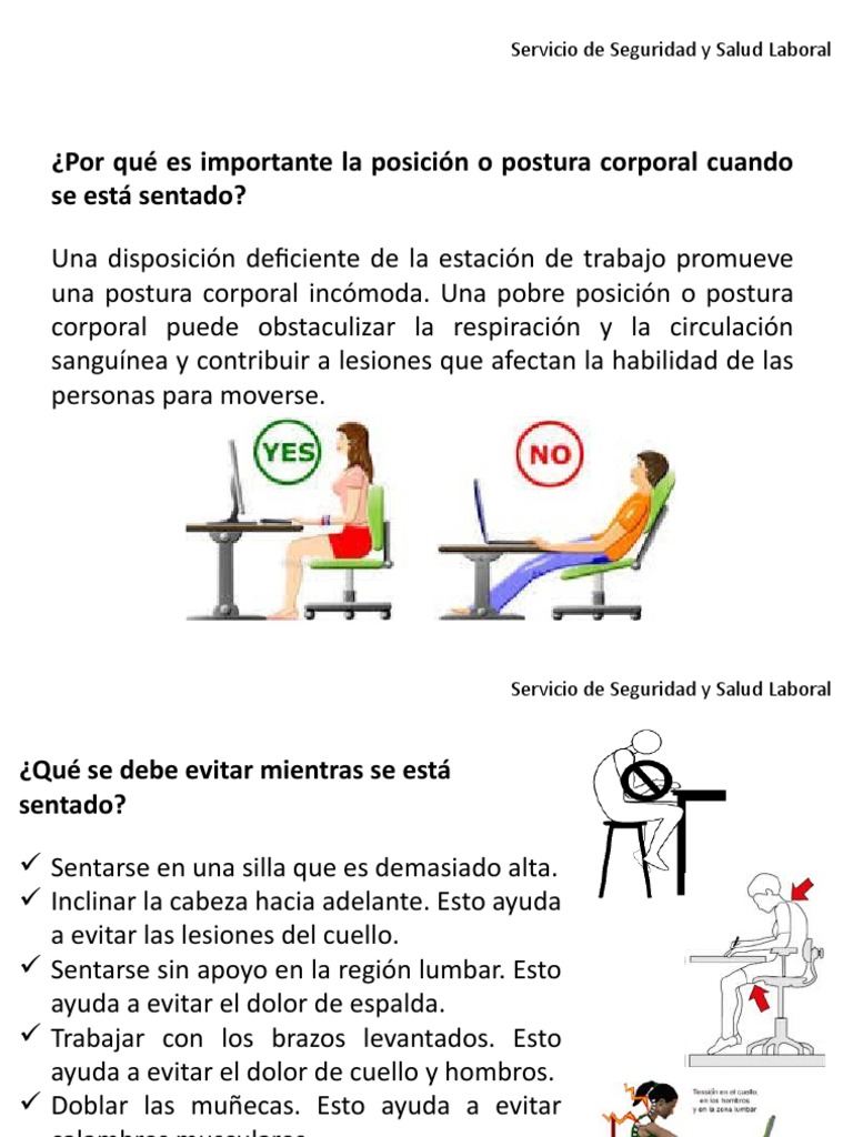 postura corporal | PDF