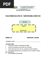 CAPS Maths Grade 4 - Term 3 Revision Paper | PDF | Area | Elementary ...