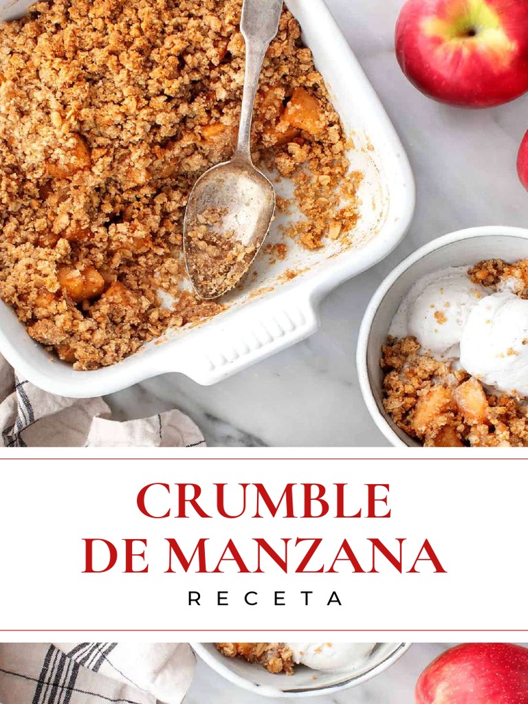 Crumble de Manzana | PDF | Postres | Alimentos