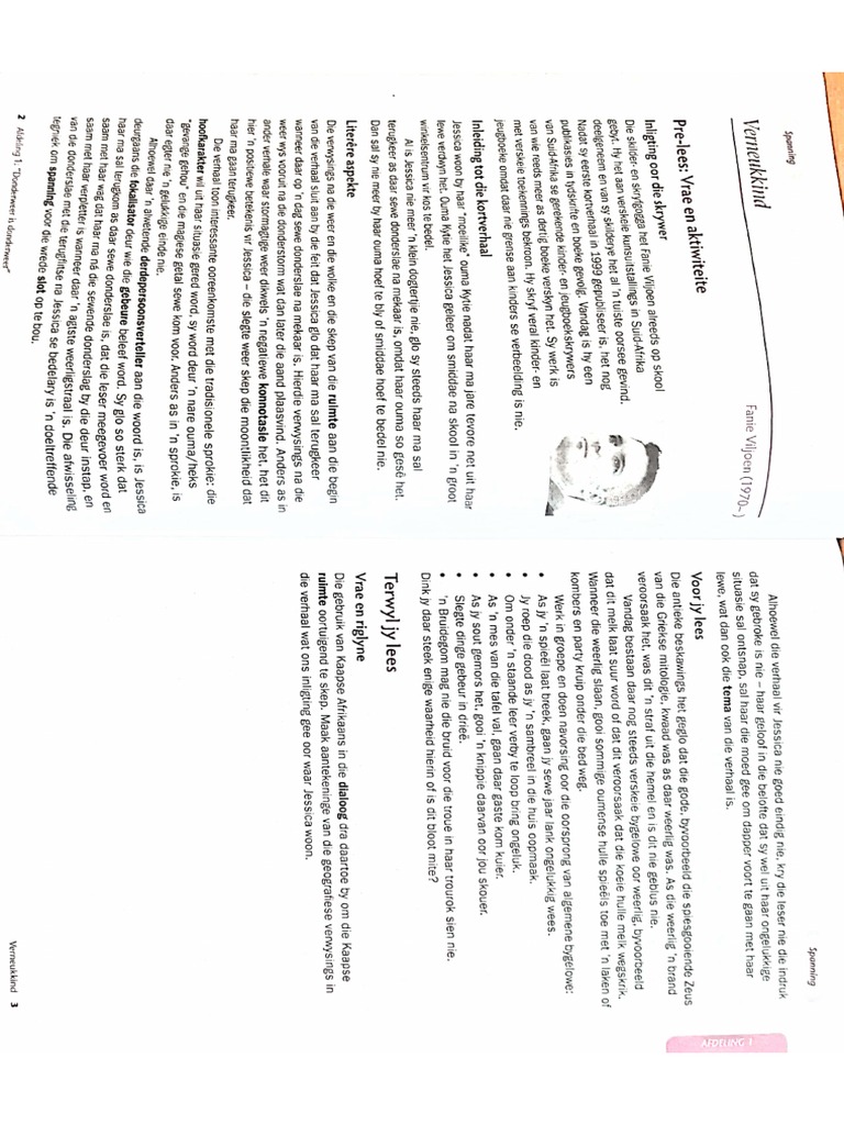 Verneukkind Kort Verhaal | PDF