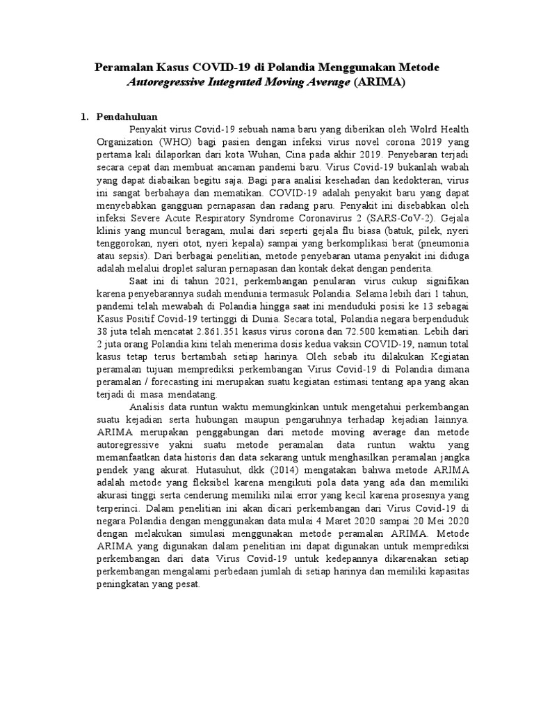 Tugas 1 Pemodelan Statistika - 1908108010060 - Muhammad Al Ghifary | PDF