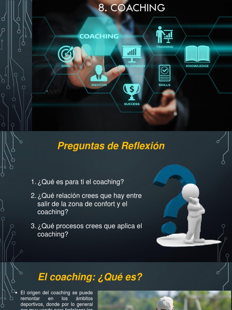 8. Fundamentos de Coaching | PDF | Sicología | Conceptos psicologicos