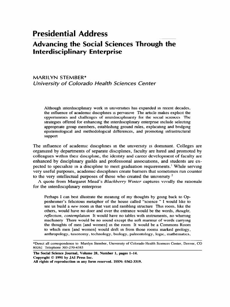 Advancing The Social Sciences Through The | PDF | Science | Methodology