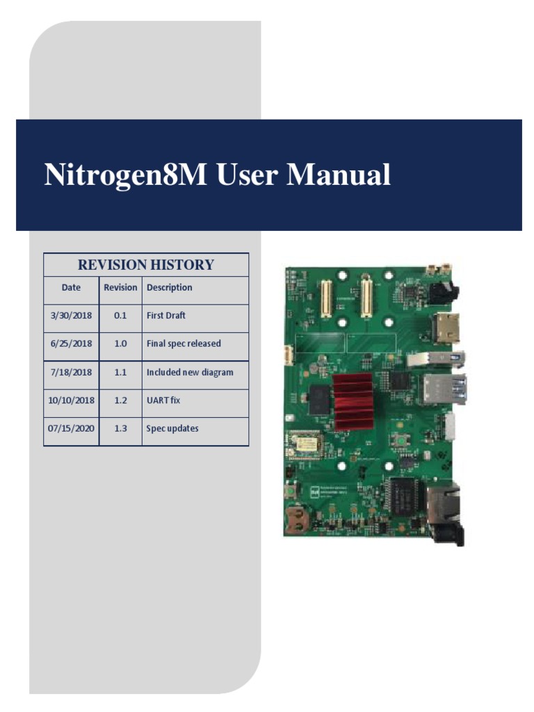 Nitrogen8M User Manual Overview | PDF | Application Software | Hdmi