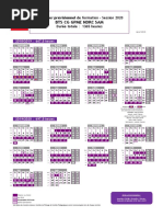Pipsc Ipfpc 2024 2025 Calendar Calendrier PDF | PDF